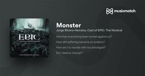 Letra De Jorge Rivera Herrans Cast Of Epic The Musical Monster