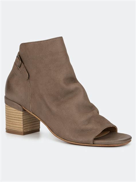 Vintage Foundry Co Sabrina Open Toe Boot In Brown Lyst