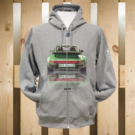 Zip Cap Sweatshirt 930 33 Turbo Back Original Race