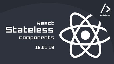 React Workshop Stateless Components Youtube