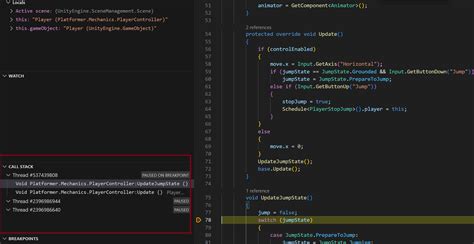 Trying To Figure Out Why My Callstack In Vs Code Is Missing Frames Questions And Answers Unity