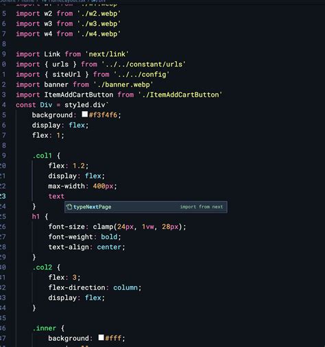 autocomplete is not working in tsx file · issue 350 · styled components vscode styled
