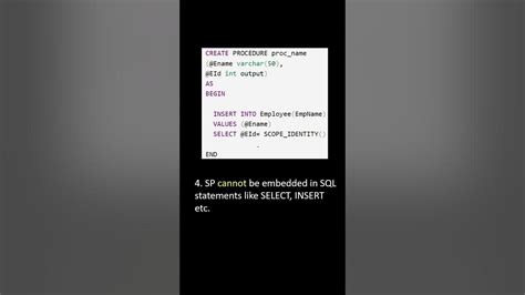 What Is The Difference Between Stored Procedure And Functions At Least