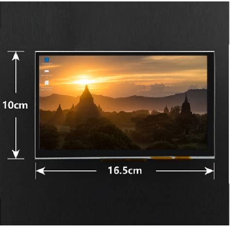 dfrobot 7” 800x480 tft dsi capacitive touchscreen compatible with