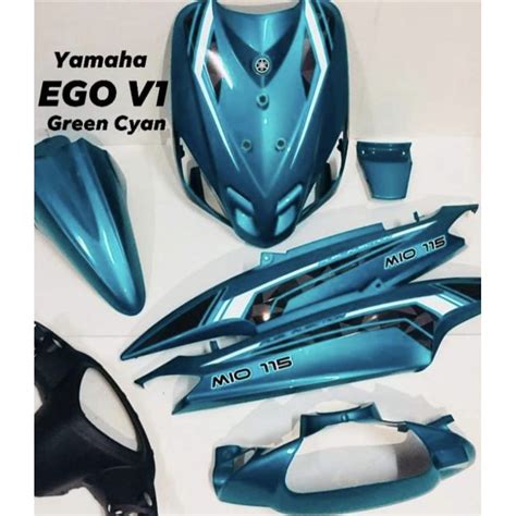Coverset Ego V1 Ego First Model Green Cyan Shopee Malaysia