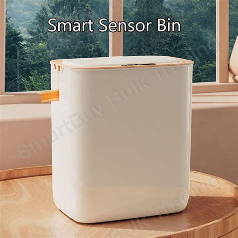Smartbuy Smart Sensor Dustbin Garbage Bin With Purple Light Usb