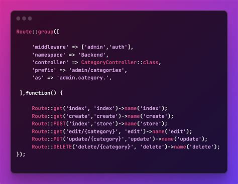 Mastering Routes In Laravel Best Practices By Code Axion The