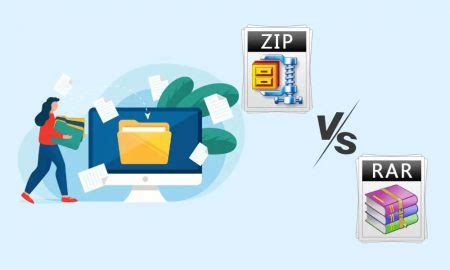 5 Perbedaan Antara Format File RAR Dan ZIP
