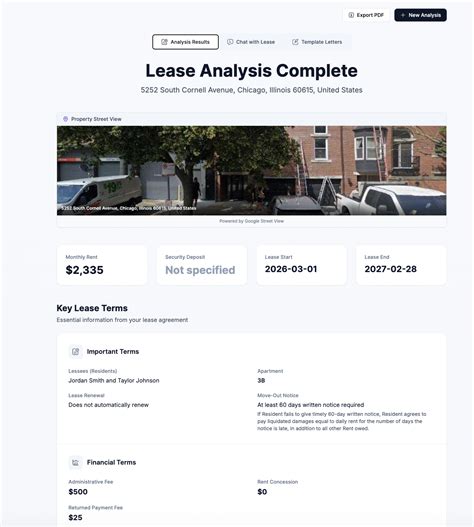 Leasechat Ai Lease Analysis Know Your Rights