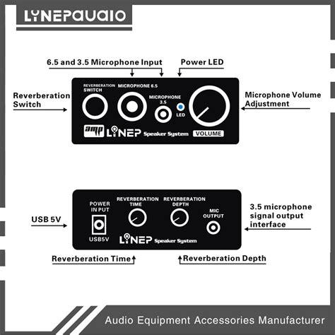 Microphone Preamp 2 Way Mic Pre Amplifier Reverber Vicedeal