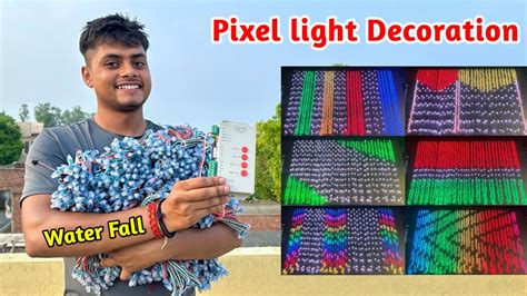How To Make Pixel Led Thoran With T1000 Controller Pixel Light Diwali