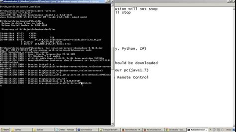 Selenium Advanced Part 7 Rc Execution Youtube