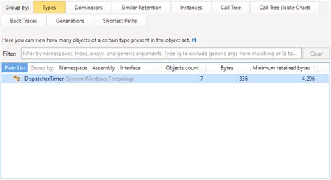 find a memory leak dotmemory