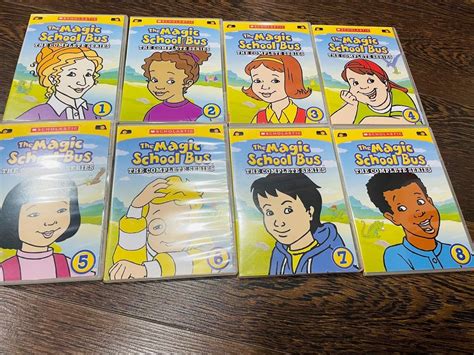 Magic School Bus Complete Series 52 Episodes 8 Dvds Hobbies And Toys Music And Media Cds And Dvds