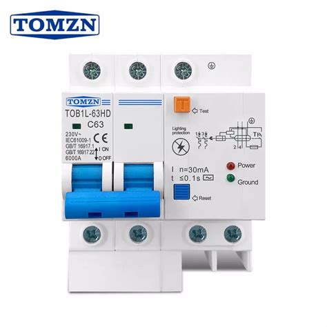 Jual MCB RCBO Lightning Protection SPD Residual Current Circuit Breaker Shopee Indonesia
