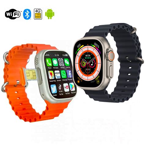 S8 Ultra 4g Sim Camera Android Smartwatch Body Silvergolden Color At Best Price In