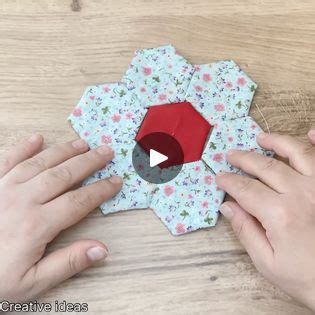 hexagon patchwork pattern work hexagon patchwork pattern work By Creative İdeasFacebook