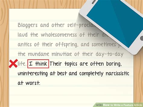 How To Write A Feature Article With Pictures WikiHow