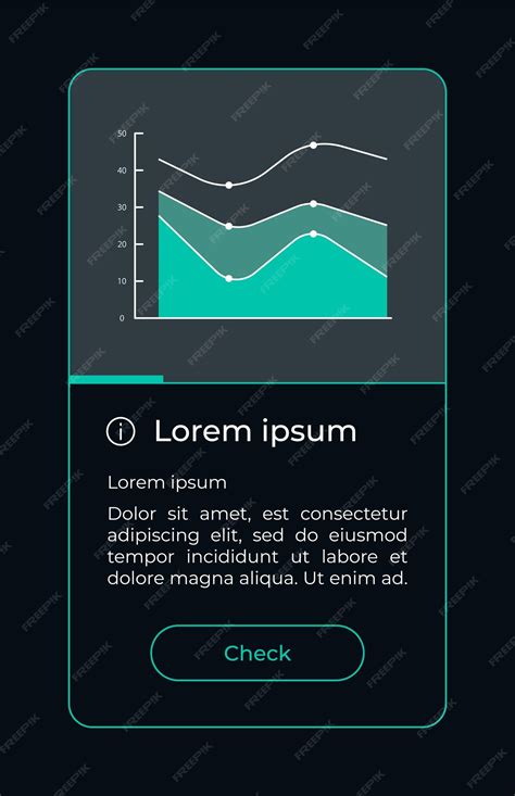 Premium Vector Areas Diagram Ui Element Template