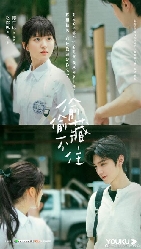 电视剧偷偷藏不住首曝海报赵露思陈哲远领衔主演 桑稚 段嘉许 哥哥