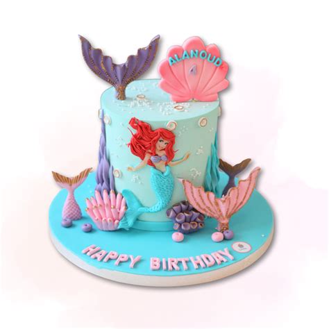 Princess Ariel Cupcake