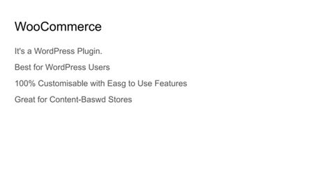Woocommerce Vs Prestashop Which Is Better Pptx
