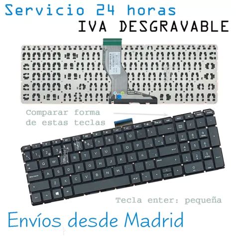 Teclado Espa Ol De Port Til Compatible Para Hp Pavilion Au Au Ns Tecla I Eur