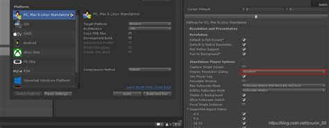unity3d在pc上竖屏运行 unity怎么设置成竖屏 csdn博客