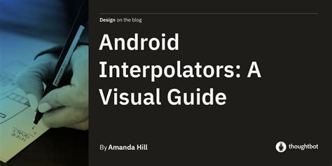 Android Interpolators A Visual Guide
