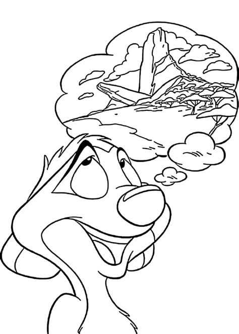 Desenhos De Timon Para Colorir Imprimir E Pintar Coloringlib