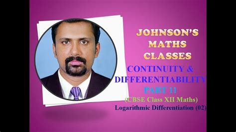Logarithmic Differentiation Part 2 Youtube
