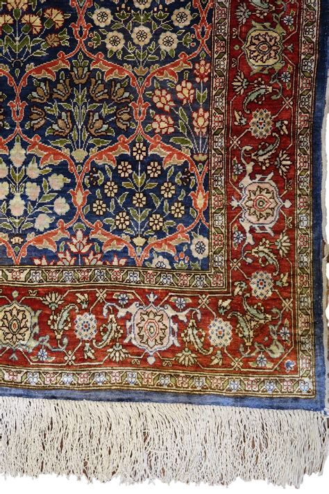 Turkish Hereke Masterpiece Silk Rug Bijan Rugs