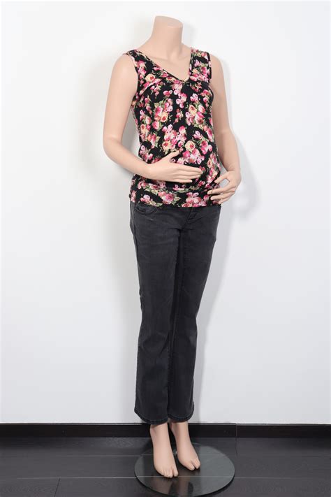 Zwart Roos Topje Fragile Xs Liezelieze