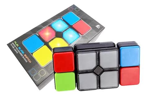 Zys Juego Cubo Electrónico Flipslide Juego Puzzle 2025 Meses Sin