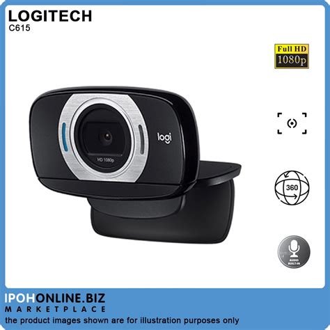 Logitech C615 Full Hd Webcam Shopee Malaysia