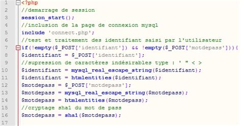 Script Tp Dauthentification En Php Et Sql Laintimes