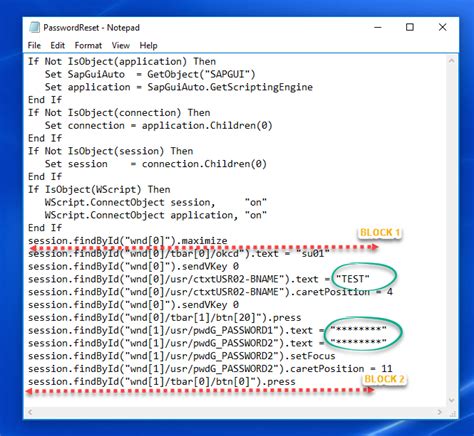 Sap Gui Script Recording And Playback For Mass Passw Sap Community