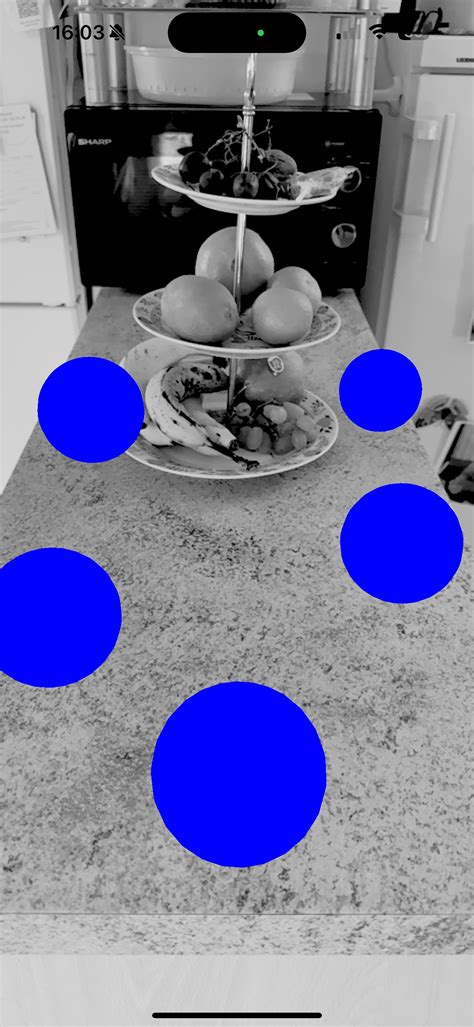 Ios How To Make Arview Background Black And White But Keep Node Objects Colored In Swift