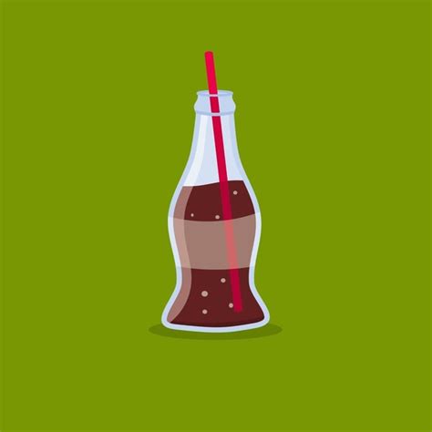 Diet Coke Bottle Vector