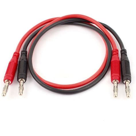 Patch Cord 4mm Red Black Pair 1m Length Buy Online At Low Price In India