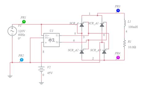 Scr Based Rectifier Circuit Diagram Circuit Diagram