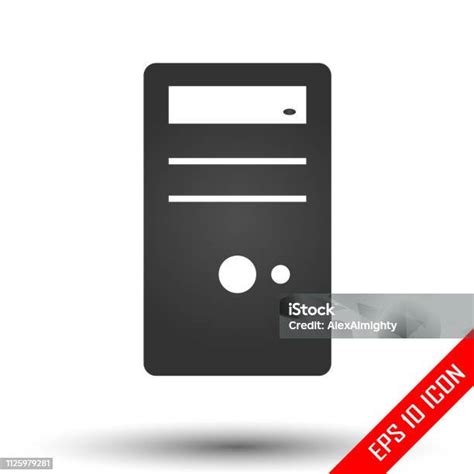 컴퓨터 아이콘입니다 Pc 로그인 하십시오입니다 흰색 바탕에 컴퓨터의 간단한 평면 로고입니다 벡터 일러스트입니다 0명에 대한 스톡 벡터 아트 및 기타 이미지 Istock