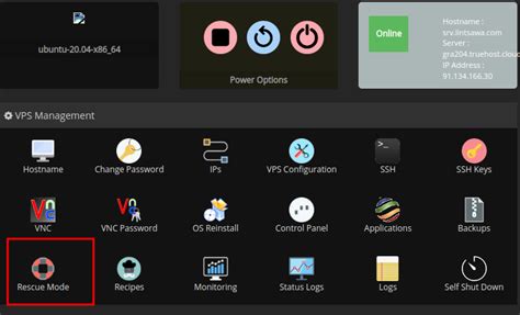 How To Activate And Use Rescue Mode On A Vps