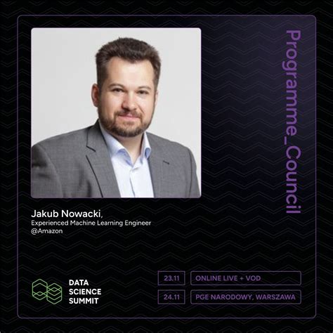 Datasciencesummit Ai Nlp Machinelearning Datascience Jakub Nowacki