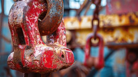 Fondo Macro De Gancho De Grúa De Construcción Fondo Grua