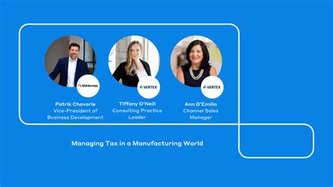 Managing Indirect Tax In A Manufacturing World With Dynamics 365
