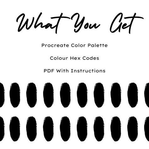 Procreate Palette Color Swatches Floral Pastels Soft Colors Etsy