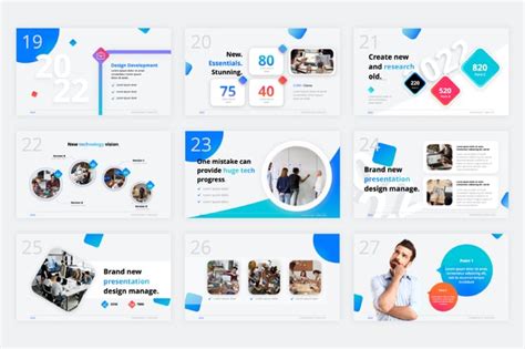 Шаблон бизнес презентации Powerpoint Шаблоны презентаций Включая Microsoft и слайды Envato