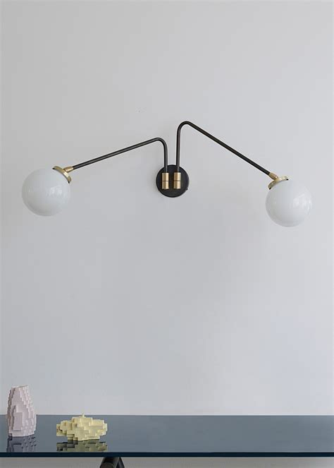 Array Opal Twin Wall Sconce Space Lighting