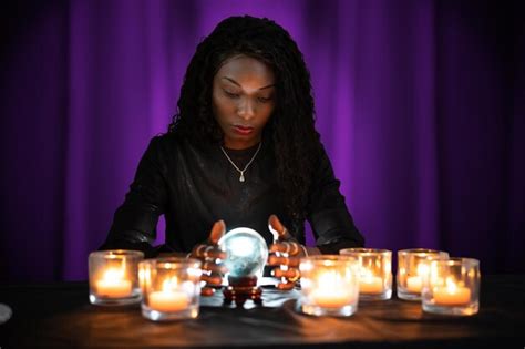Premium Photo Fortune Teller Predicting Future